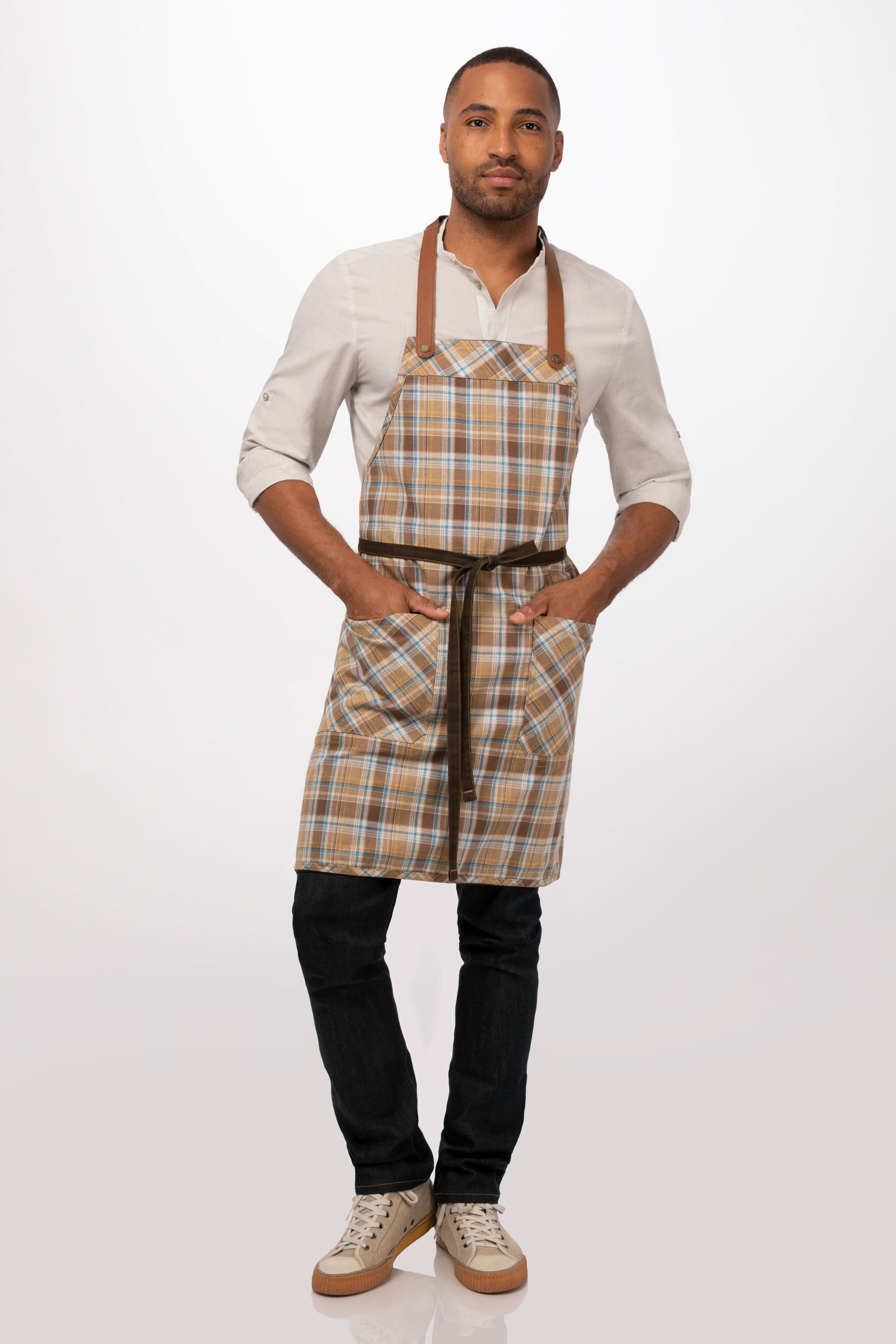 Olympia Bib Apron (Body Only) – Chef Clothing, Chef Wear & Chef ...